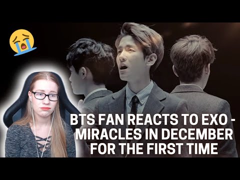 My First Reaction to EXO - Miracles In December as a BTS ARMY 🎁✨ (+Lyrics)