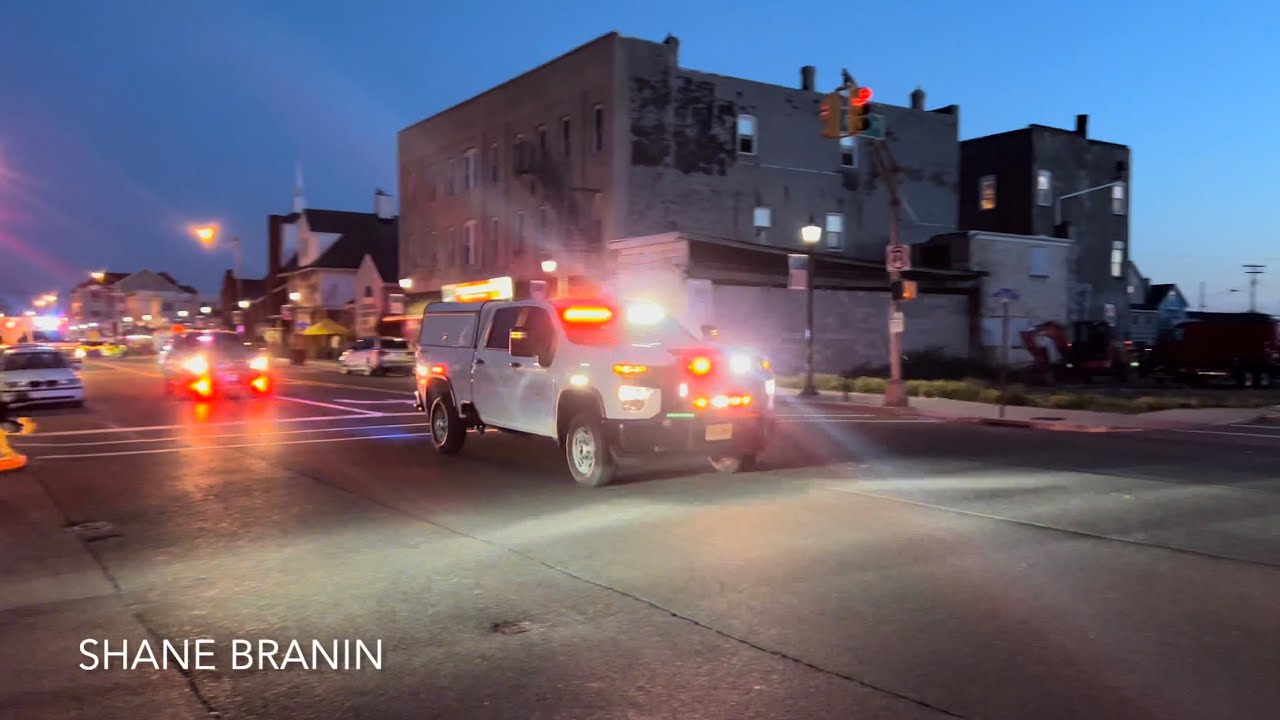 Sea Bright Fire Department *NEW* Chief Buggy 43-67 & Sea Bright EMS 43 ...