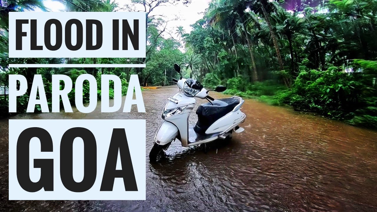 Floods in Paroda- Goa - YouTube