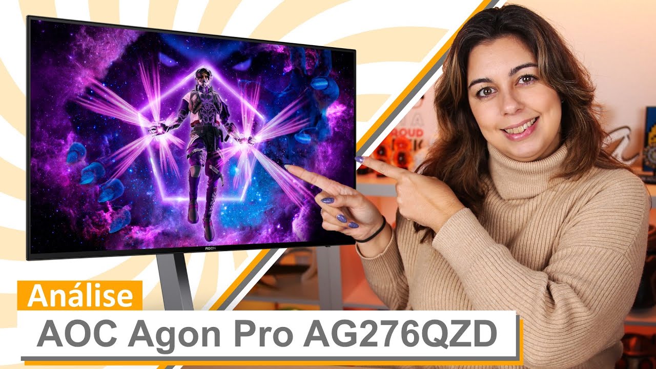 O nosso novo monitor! 😍 | Análise AOC Agon Pro AG276QZD | Geek'alm ...