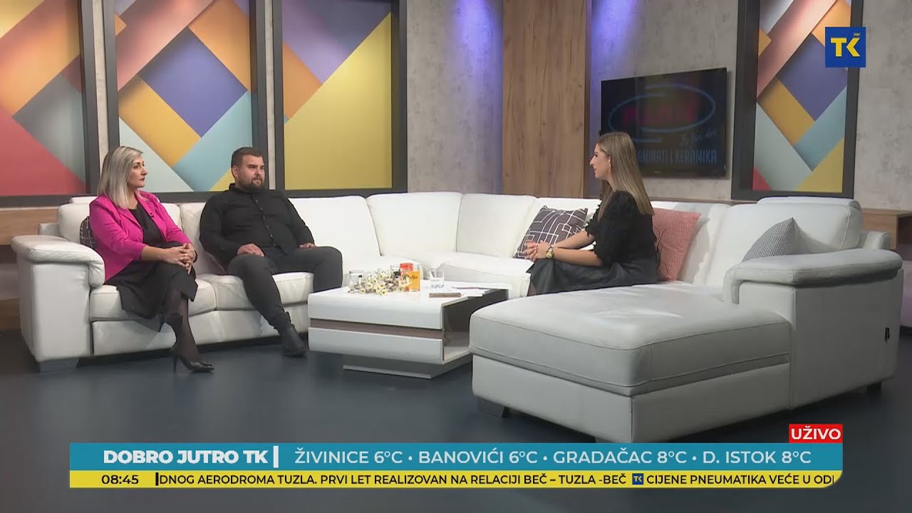 DOBRO JUTRO TK| Emina Ramić i Avdo Mešanović - YouTube