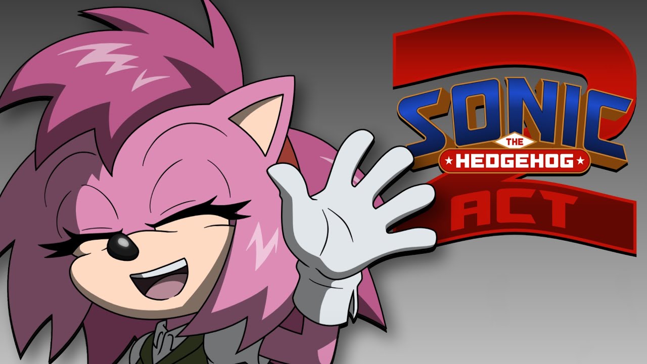 Enter... Amy Rose!? | "Sonic the Hedgehog: Act 2" Behind The Scenes ...