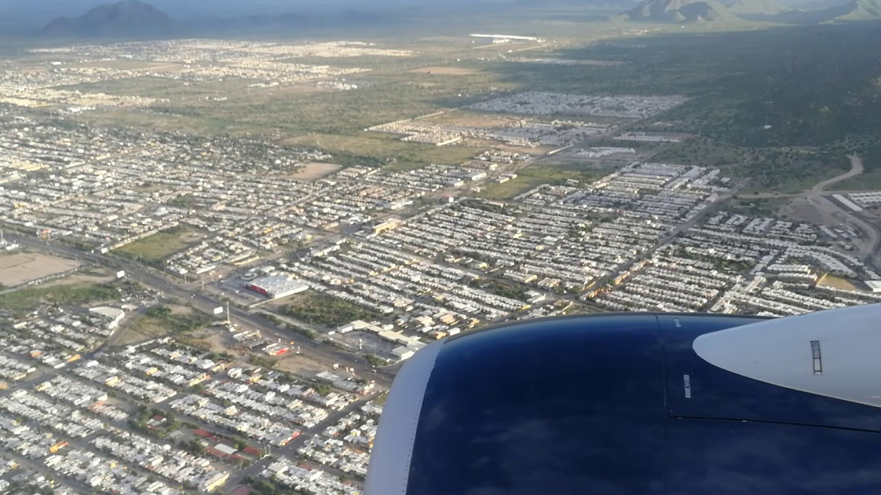 Landing at General Ignacio Pesqueira García International Airport (HMO ...