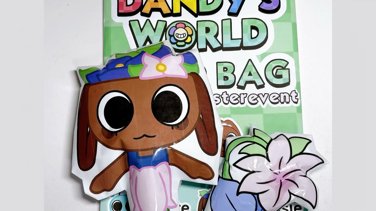 Dandy’s world bassie🧺💐blind bag tutorial - YouTube