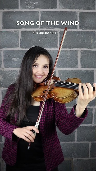 Song of the wind (Folk song) - Suzuki Book 1 - All the Suzuki books in ...