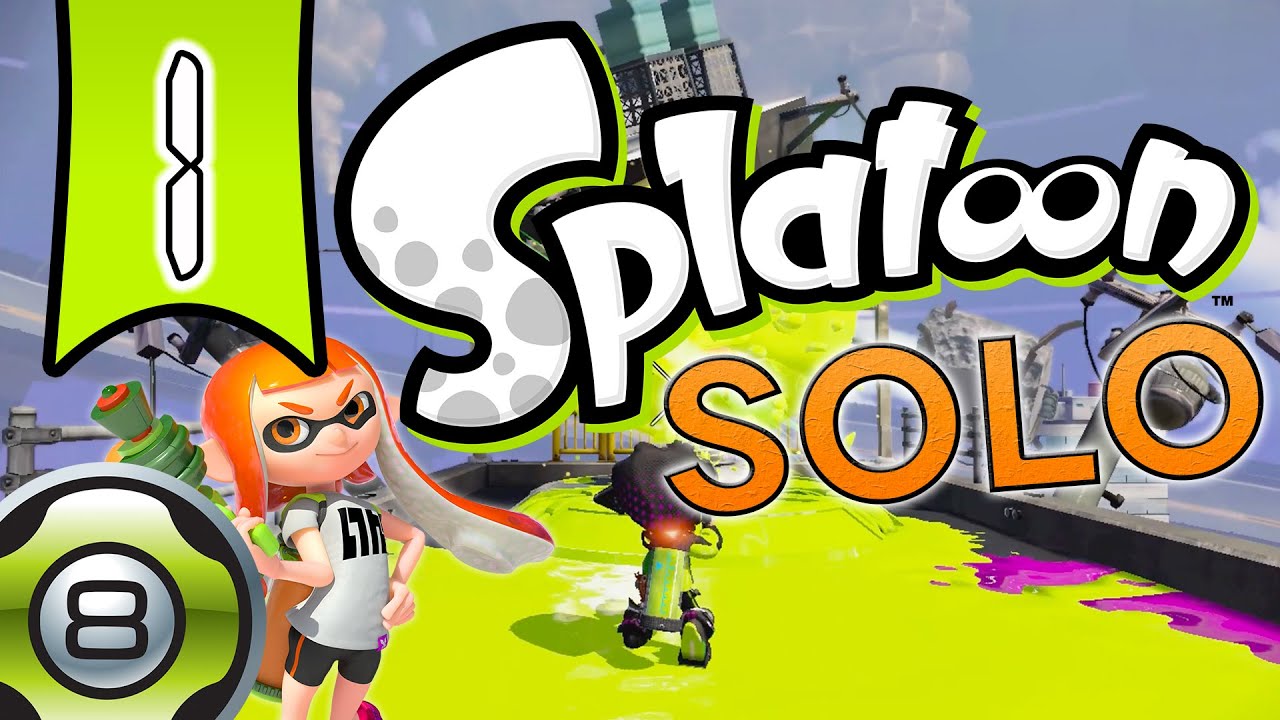 Splatoon Solo FR - Ep.1 - Les bases et la Bombe ballon - YouTube