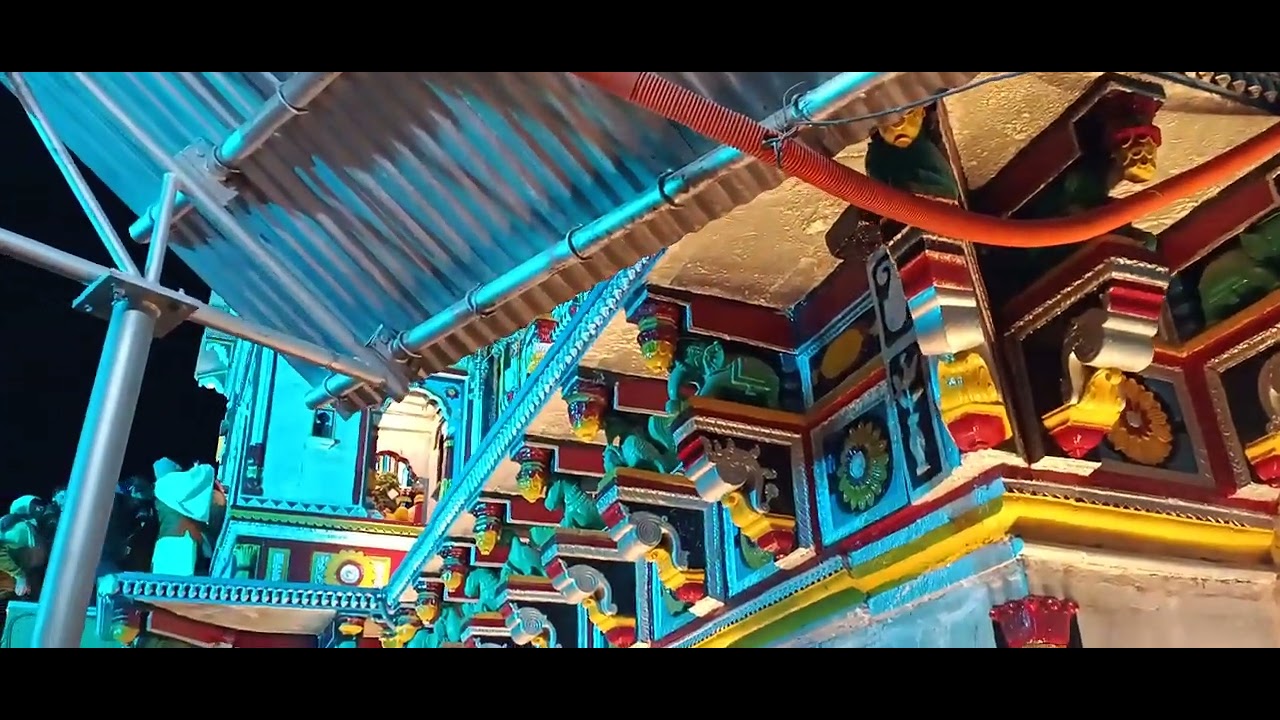 Shri Badrinath temple view at night 🌃 - YouTube