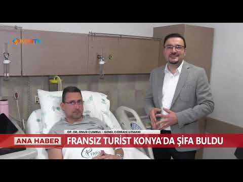 Fransız turist Konya'da şifa buldu