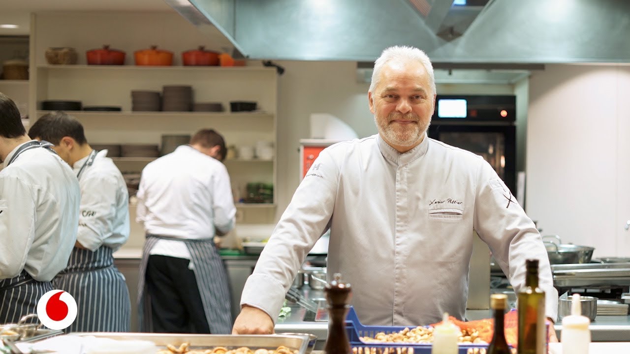 La clase magistral del chef Xavier Pellicer en una inducción invisible ...