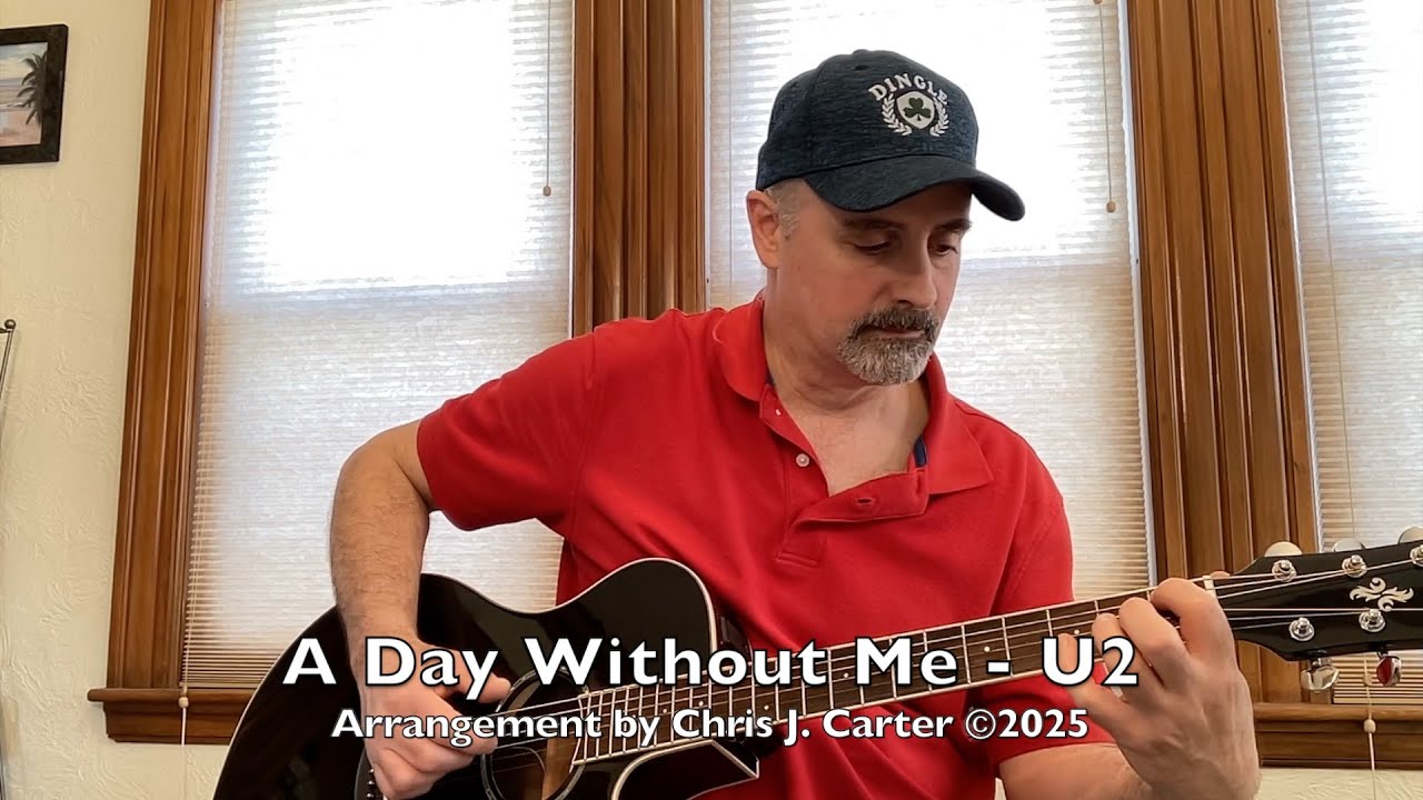 A Day Without Me - U2 (Fingerstyle Guitar Cover) - YouTube