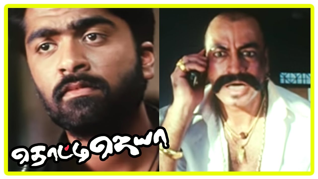 Thotti Jaya Movie Scenes | Simbu realises Gopika is Pradeep's daughter ...