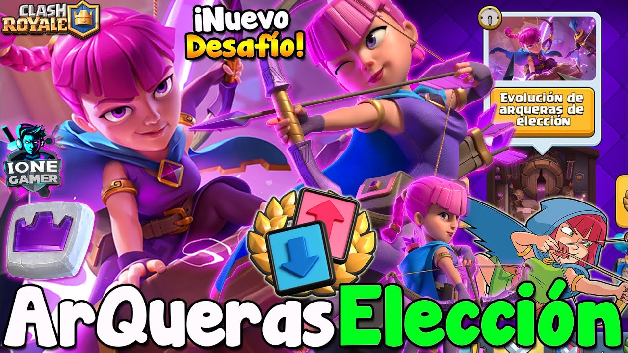 DESAFÍO EVOLUCIÓN DE ARQUERAS DE ELECCIÓN SEASON 53 🏹 ARQUERAS EVO OP 😱 ...