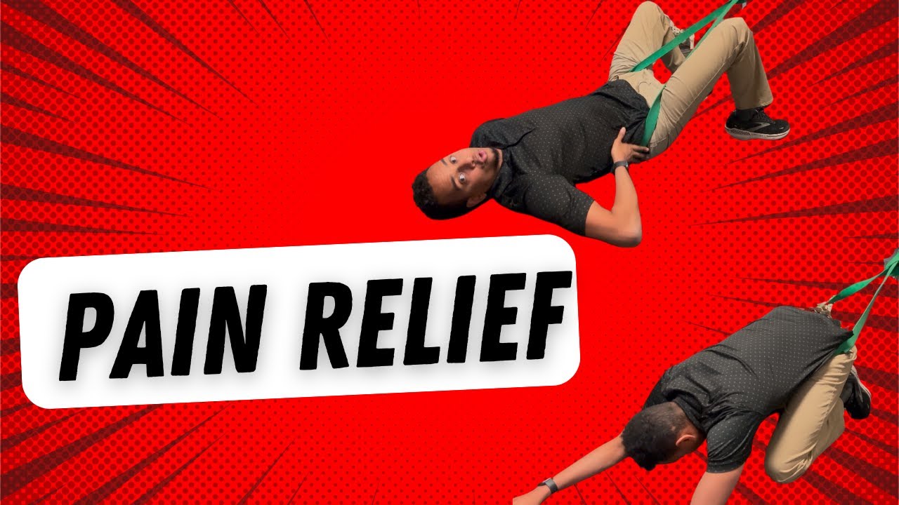 Relieve Back Pain! 2 Simple Band Exercises for Spinal Decompression ...