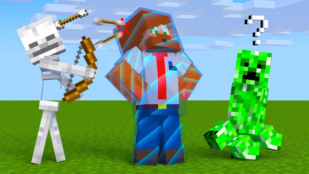 om Minecraft hade kraftfält - YouTube