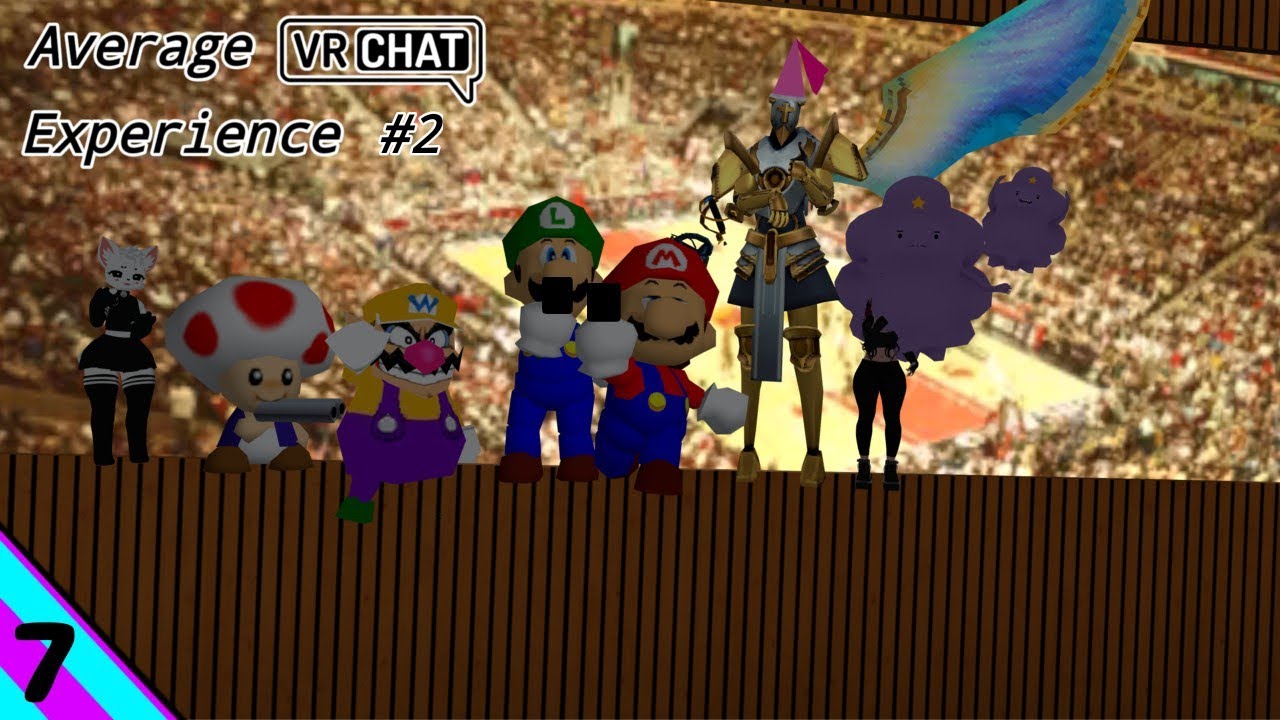Average Vrchat Experience #2 | The Highly offensive Mario Brothers ...