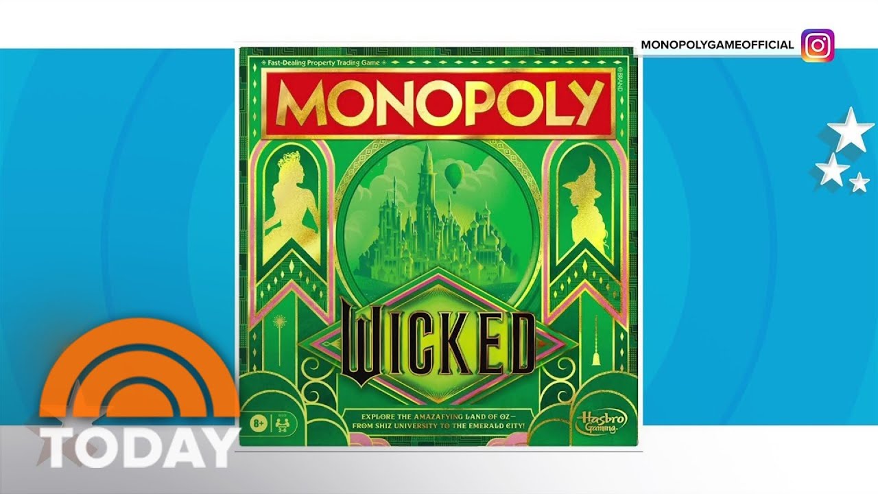 ‘Wicked’ movie gets new character posters and a Monopoly board - YouTube