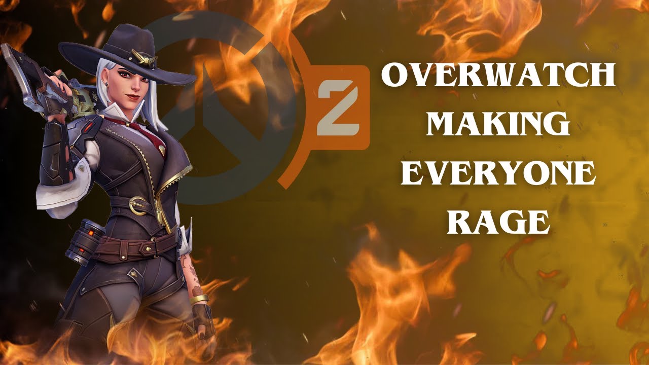 OVERWATCH 2 MAKING EVERYONE RAGE BRONZE DPS - YouTube