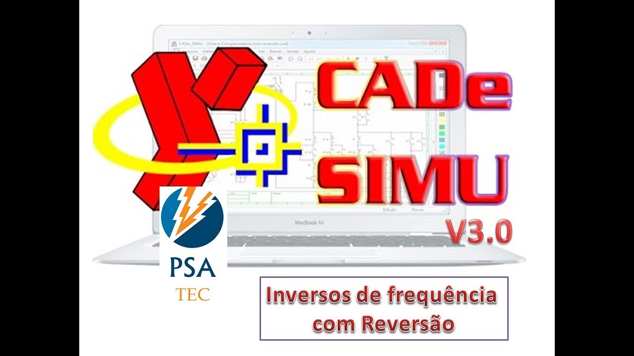 CADe SIMU V3.0 Inversor de frequência com Reversão - YouTube