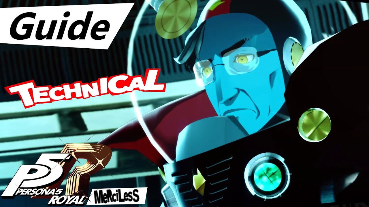 Merciless Technical Okumura Boss Guide - Persona 5 Royal - YouTube
