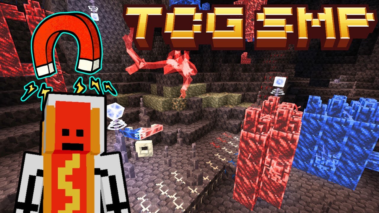 Magnet Cave Madness | TCG SMP Day 9 - YouTube