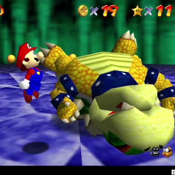 First Bowser Battle (Mario 64 Let’s Play) - YouTube