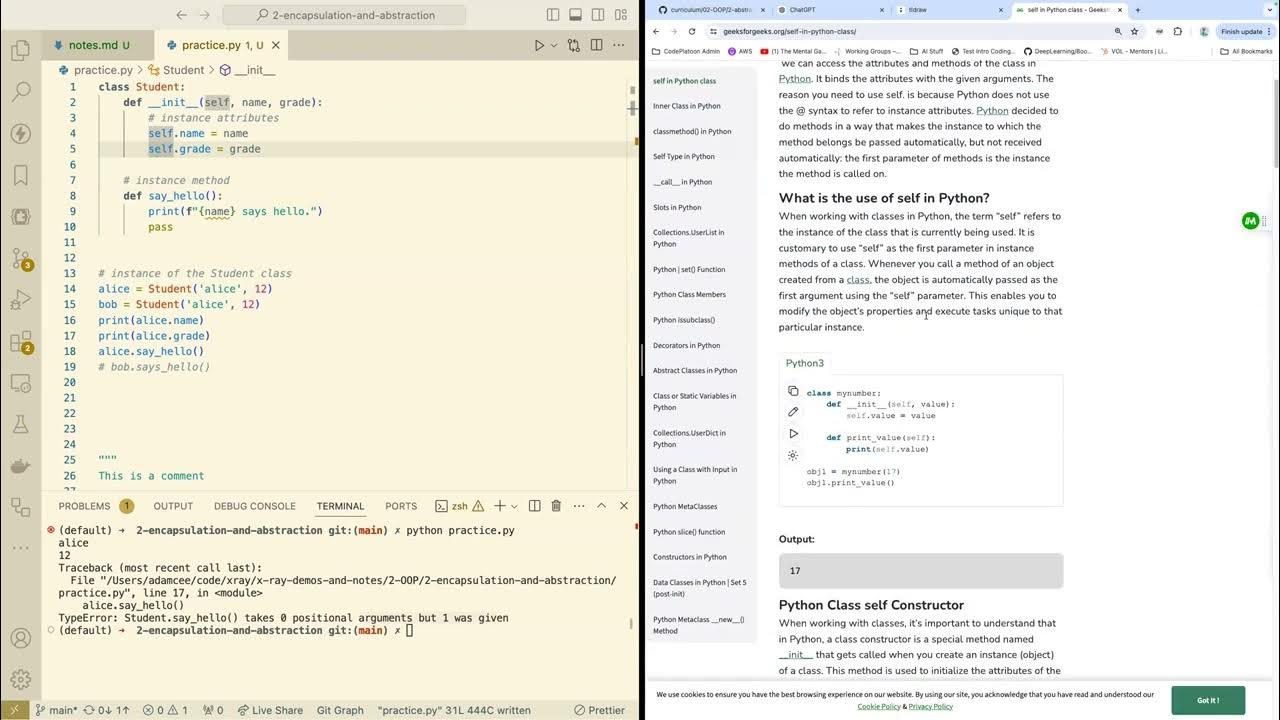 2 OOP: Abstraction and Encapsulation - YouTube