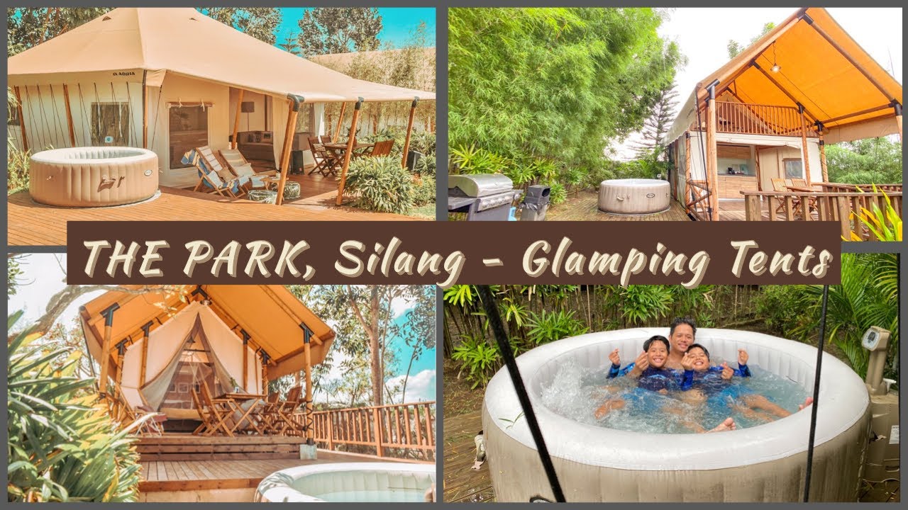 The Park-Silang | FULL GLAMPING TENT TOUR + RESORT TOUR - YouTube