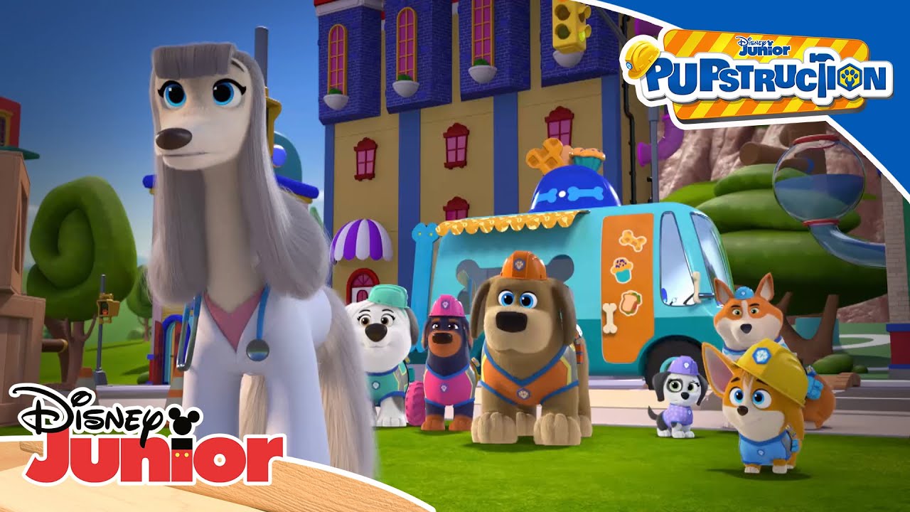 The Doctor's Office 🚧 | Pupstruction 🦺 | Disney Junior MENA - YouTube