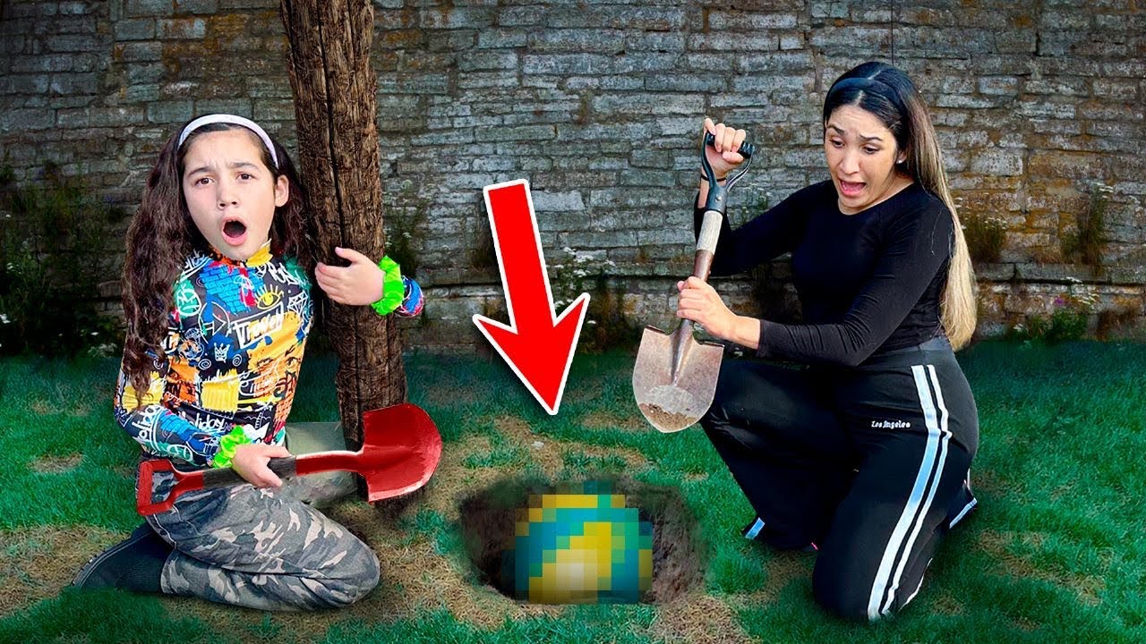 We Found This Buried in Our BACKYARD...*Insane* | Jancy Family - YouTube