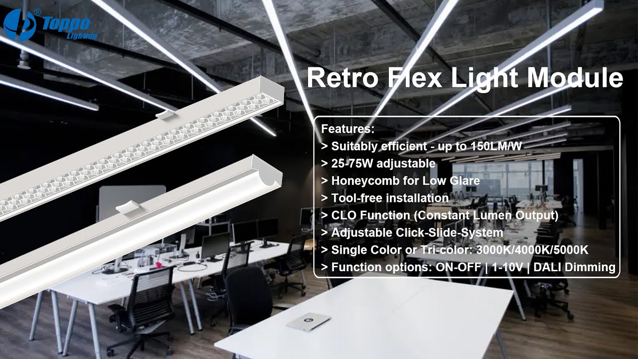 Retro Flex Light Module - YouTube