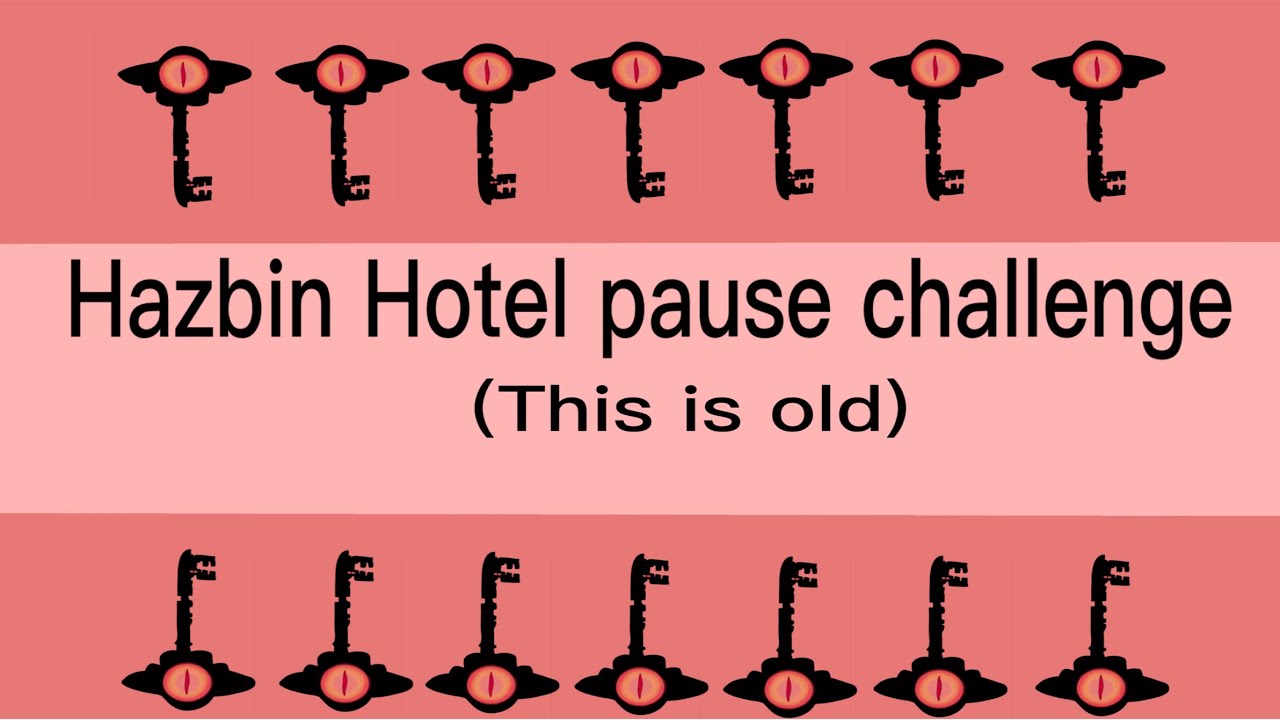 Hazbin Hotel pause challenge//Murder at the Hotel - YouTube
