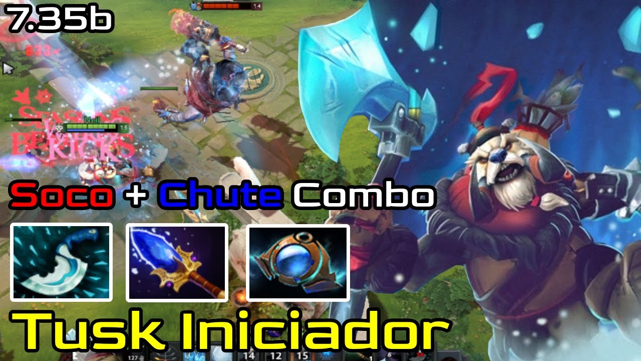 Tusk Suporte - Iniciador Feroz e Combo Soco e Chute - (Vídeo ...