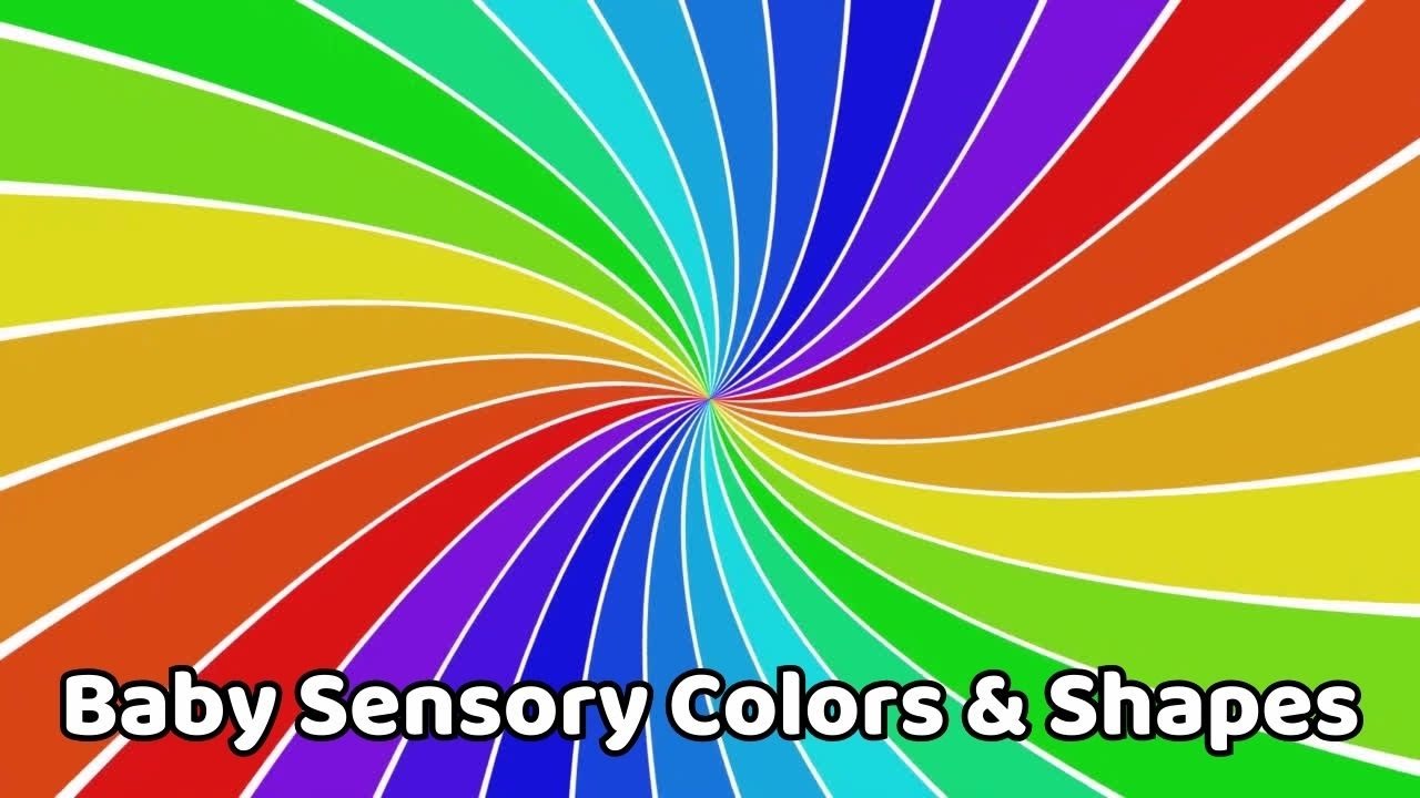Baby Sensory Videos With Colorful Shapes & Music For Babies and Kids ...