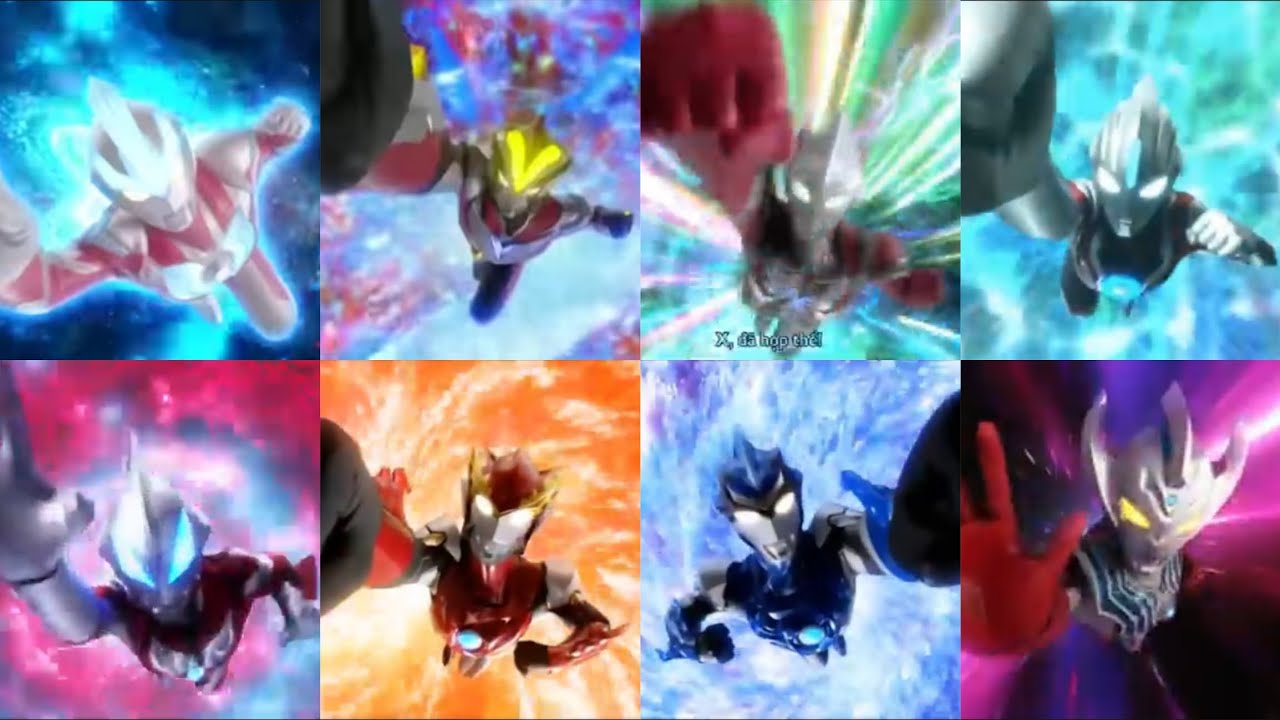 Ultraman New Generation Climax Promo - Transform Pose With Footage ...