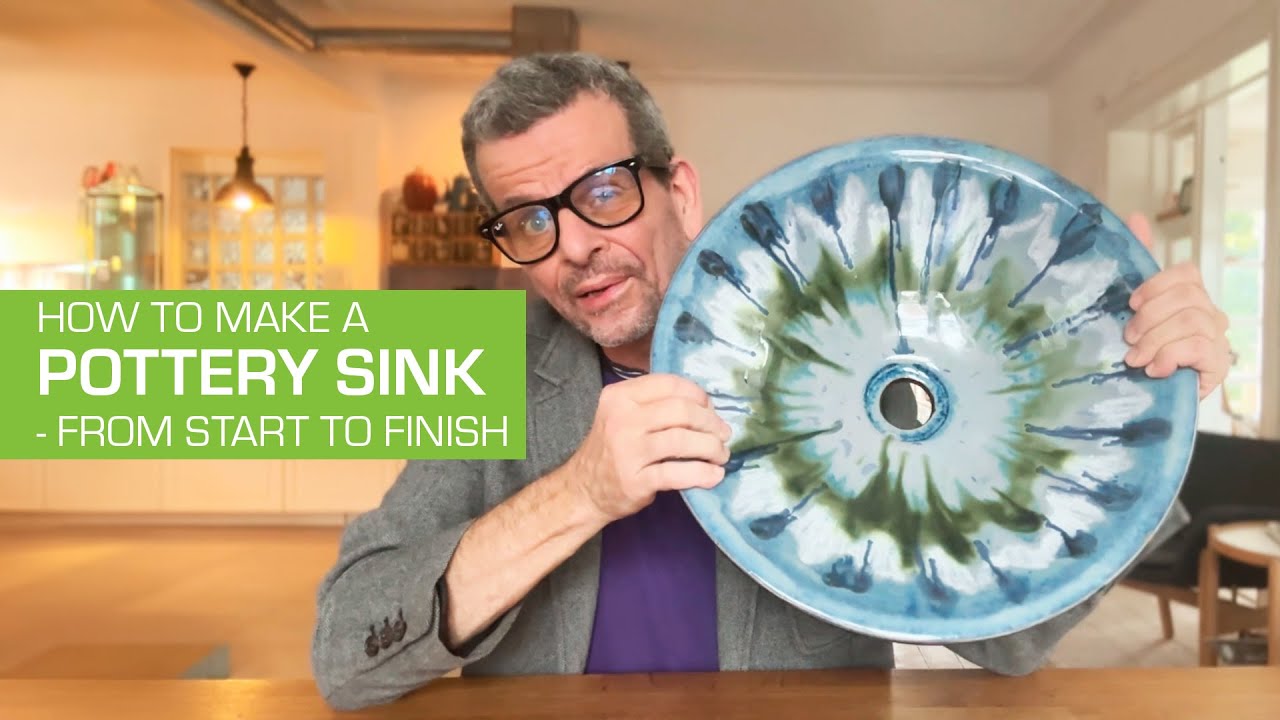 133. How to Make a Pottery Sink - from start to finish - YouTube