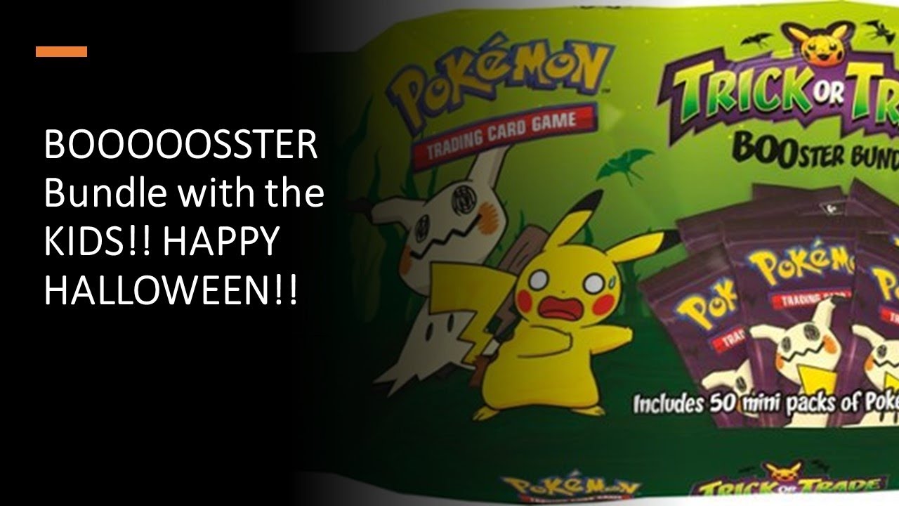 Halloween Booster Bundle with the Kids! Happy Halloween! - YouTube