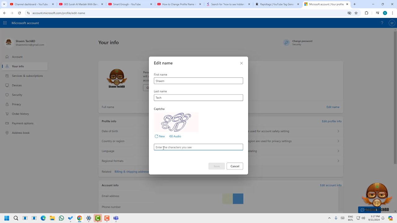 How to Change Your Name in Microsoft Teams (Easy Tutorial) - YouTube