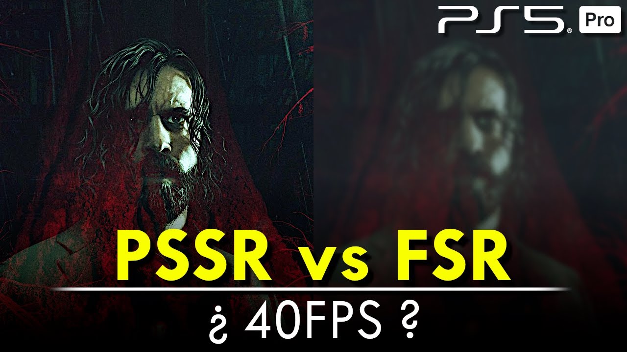 🎮 PSSR vs FSR en Alan Wake 2 | Parche para PS5 PRO [FPS+Resolucion ...
