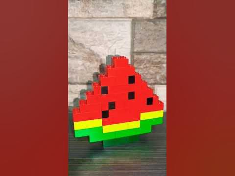 Lego watermelon 🍉 ( Lego Classic Easy Build) - YouTube