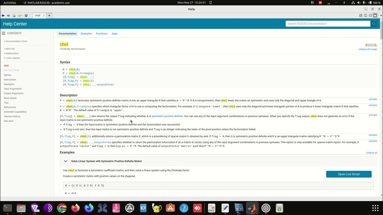 Video 62 EX6 Part I EX1c LLT Cholesky Factorization - YouTube
