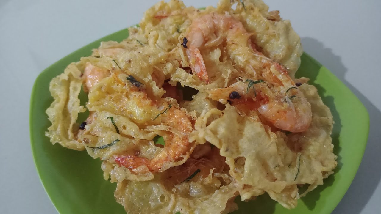 RESEP PEYEK UDANG RENYAH DAN KRIUK - YouTube