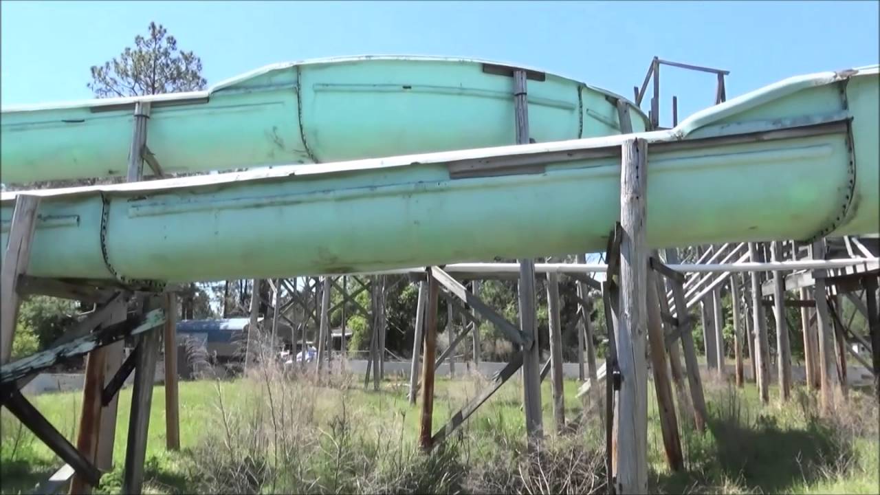 Abandoned Water Slide - YouTube