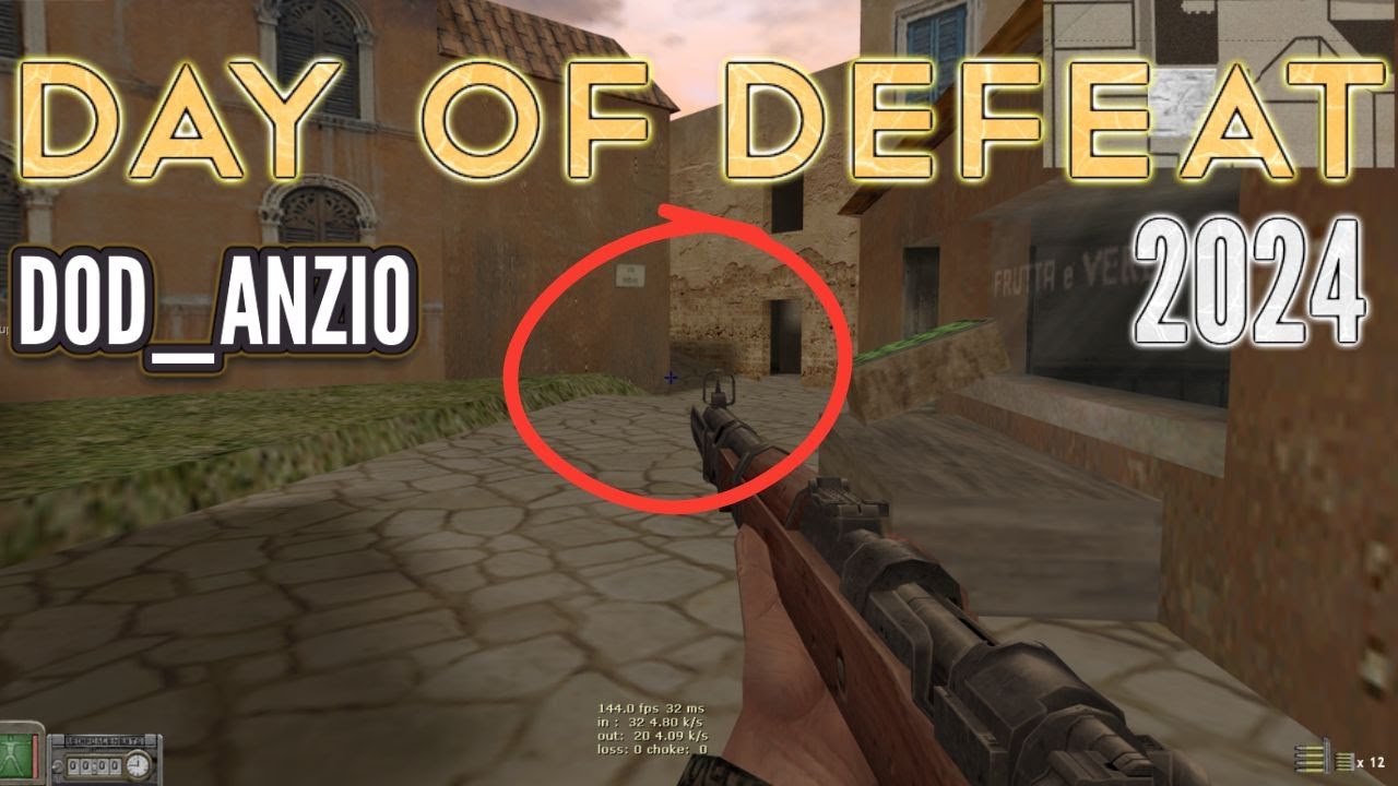 ANZIO, EVERYONES FAVORITE MAP in DAY OF DEFEAT - YouTube