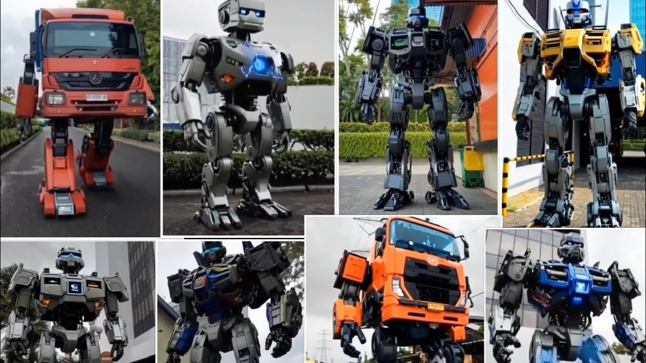 Transformasi robot - YouTube