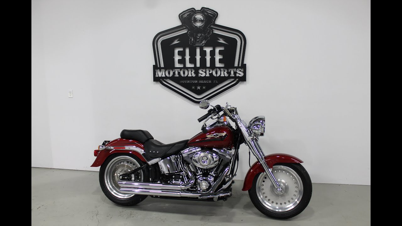 2007 Harley Davidson Fat Boy Fatboy 5,866 Miles Vance and Hines Exhaust ...