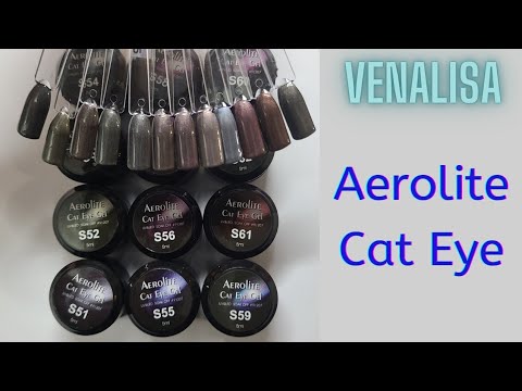 Venalisa Aerolite Cat Eye| Swatch And Review |Magnetic Gel | - YouTube