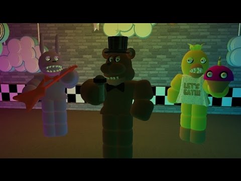 Five Nights At Freddys | Golden Freddy's Poster! | Roblox Part 1 - YouTube