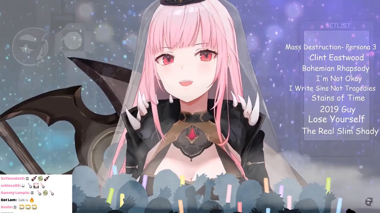 Mori Calliope Sings The Real Slim Shady (The Real Grim Shady) - YouTube