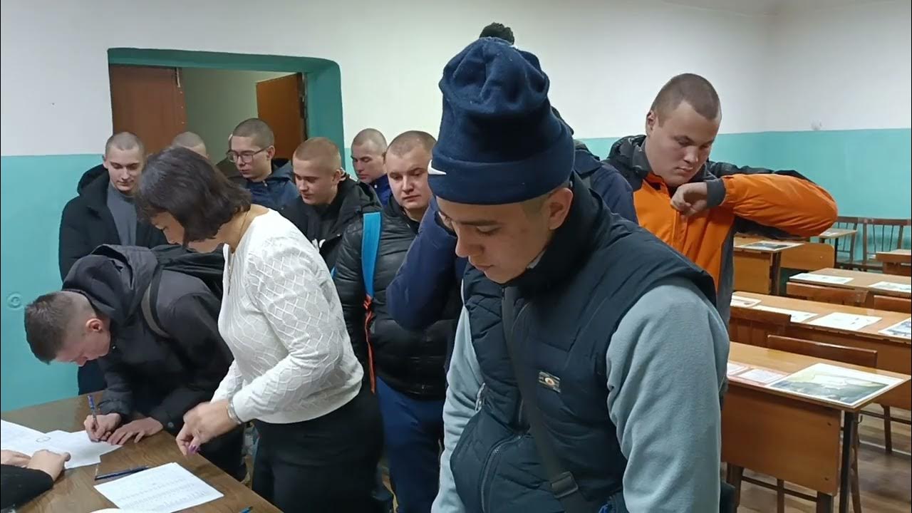 До рассвета в Усолье прошла отправка в Вооруженные силы России 2 Youtube