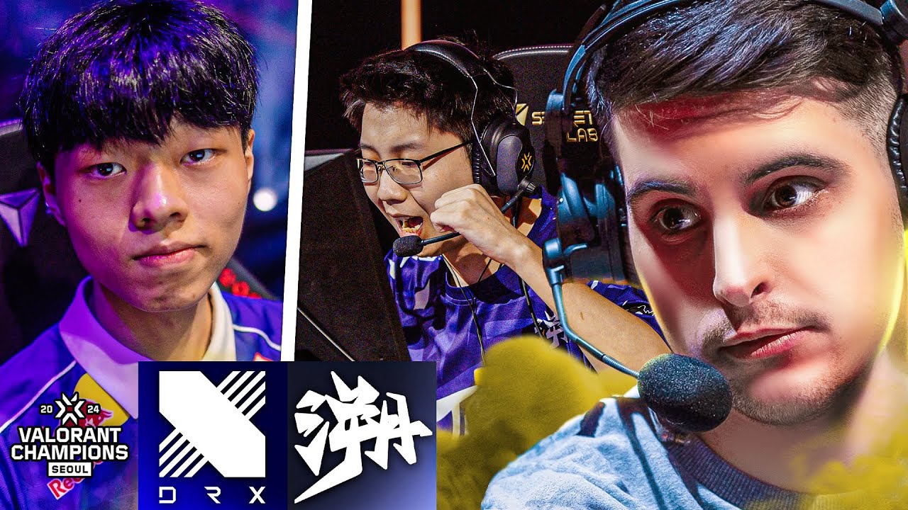 COREA VS CHINA | DRX VS TRACE PLAYOFFS | VALORANT CHAMPIONS 2024 - YouTube